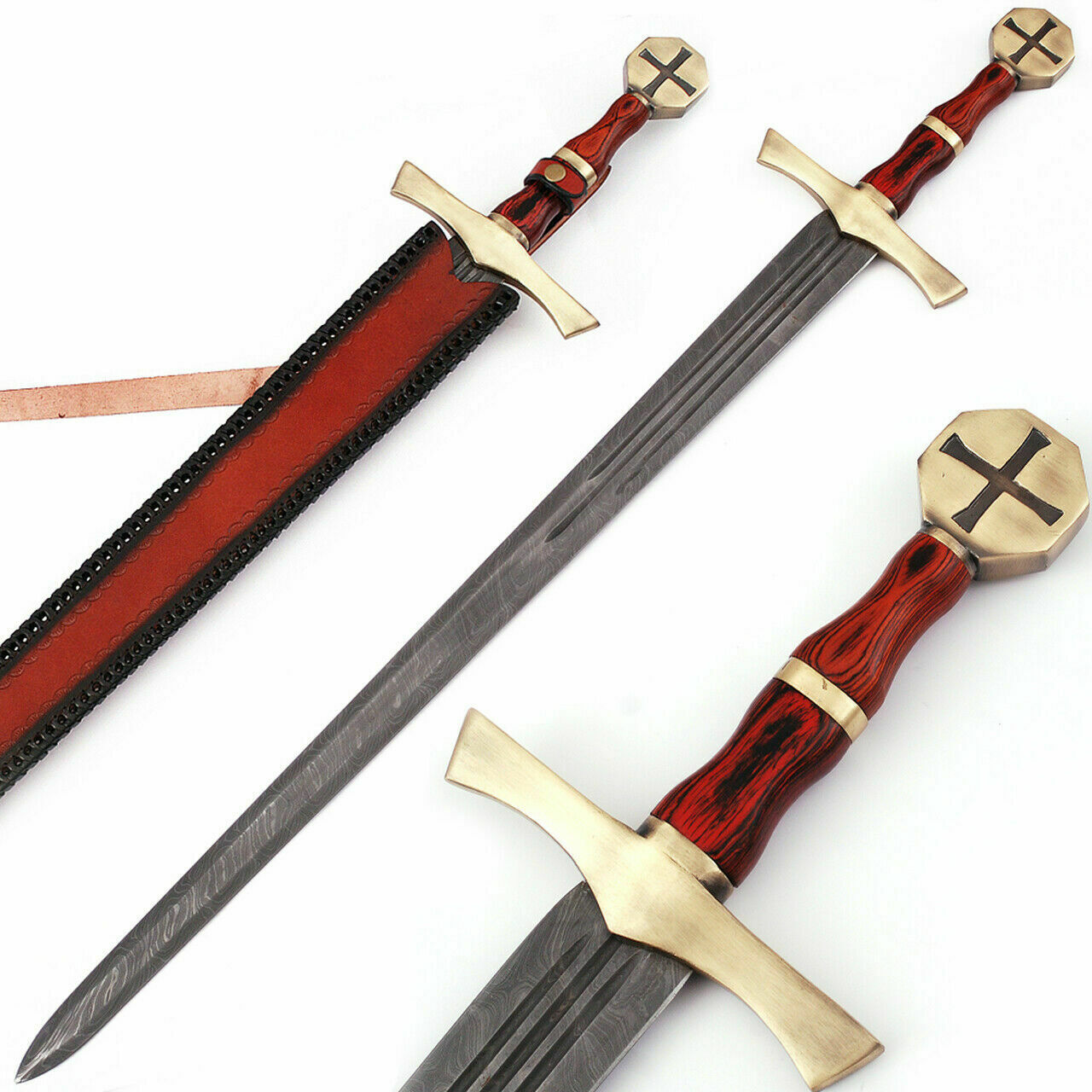 Handmade MEDIEVAL Swords, Hand Forged Stainless Steel Swords, Viking S ...